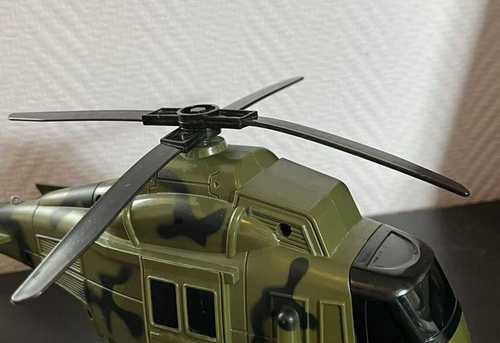 Вертолет военный army инерционный