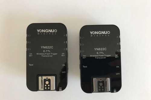 Синхронизаторы Yongnuo YN-622C E-TTL для Canon