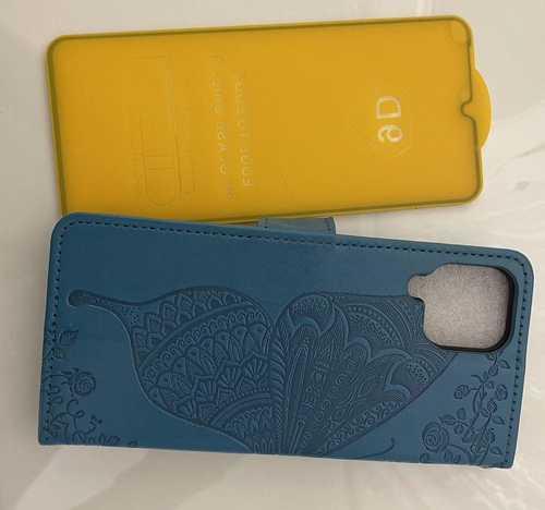 Чехол и защитное стекло Samsung galaxy a22