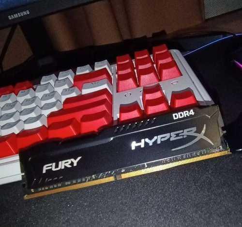 Оперативная память ddr4 hyperx fury 8gb