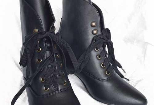 Викторианские ведьминские ботинки под винтаж 36