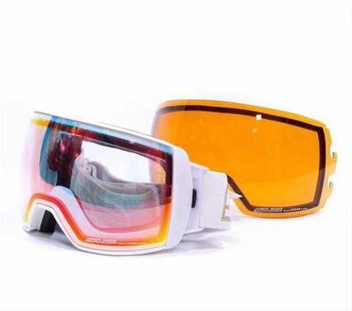 Очки salice 605 darwf white-gold/clear OTG+sonar