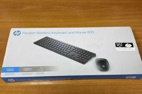 Клавиатура+мышь беспроводная HP 800