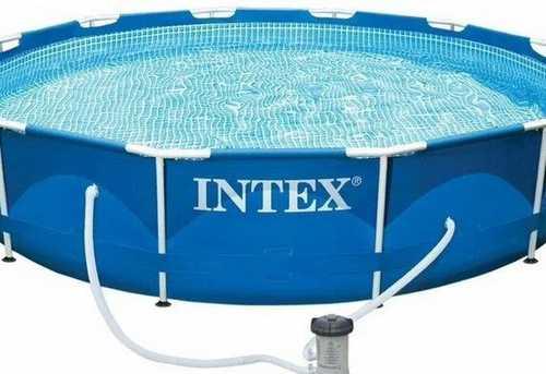 Каркасный бассейн Intex 366 на 76