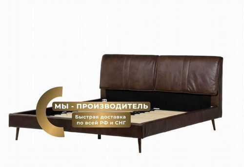 Дизайнерская Кровать из дутой кожи