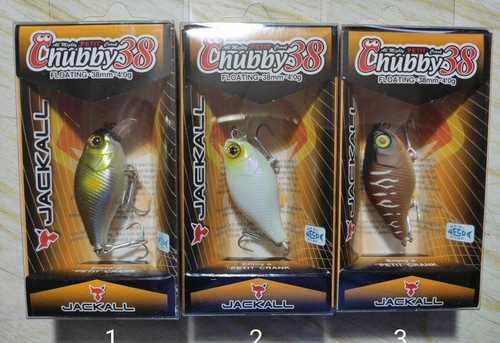 Воблеры Jackall: Chubby 38, Chubby 38 MR