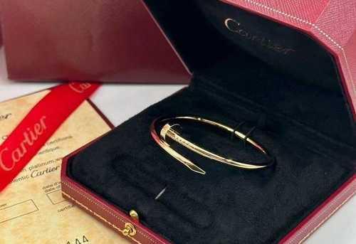 Cartier браслет из золота