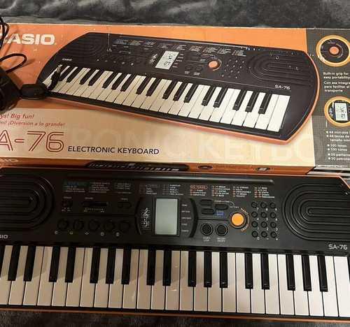 Синтезатор детский casio SA 76