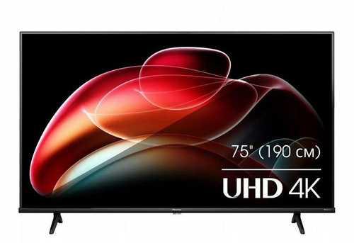 Телевизор Hisense 75 75A6K Black