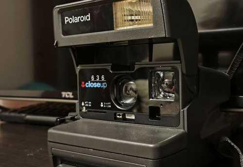 Polaroid 636 closeup instant camera