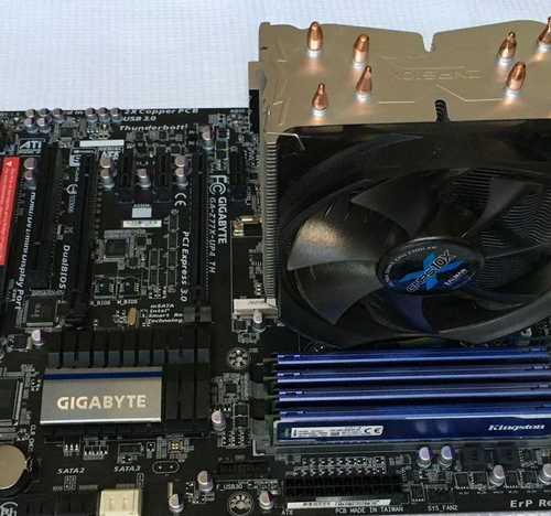 Комплект: i7-3770K, Материнская плата Gigabyte Z77