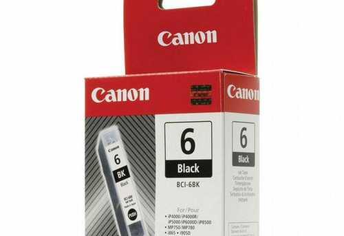 Картридж Canon BCI-6Bk (4705A002) струйный черный