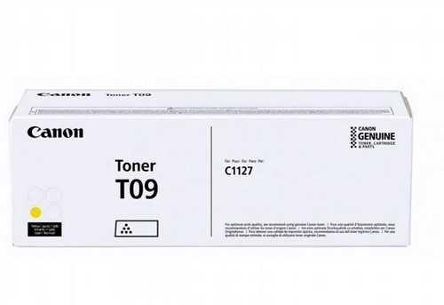 Тонер-картридж Canon T09Y 3017C006 желтый