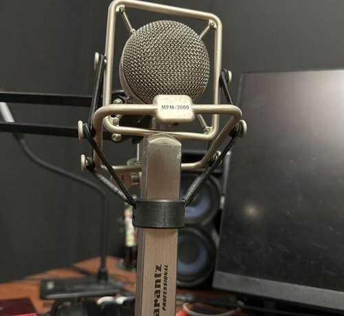 Студийный микрофон marantz mpm-3000