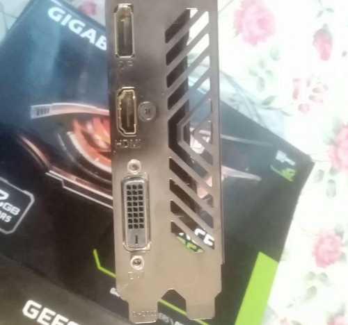 Видеокарта gigabyte geforce gtx 1050 2gb