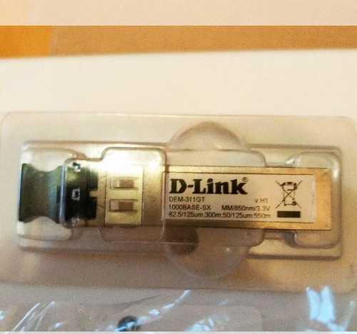 D-Link габаритный SFP-трансфер оптического кабеля