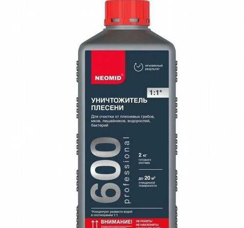 Neomid 600 от плесневого грибка на бетоне (1 л)