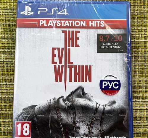 The Evil Within PS4 Новый диск