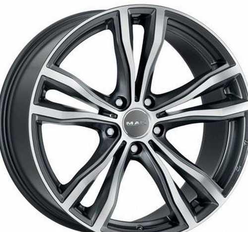 MAK 10x21/5x120 ET40 D74,1 X-Mode Gunmetal Mirror Face