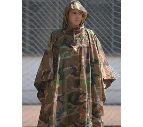 Пончо США, woodland, Mil-Tec
