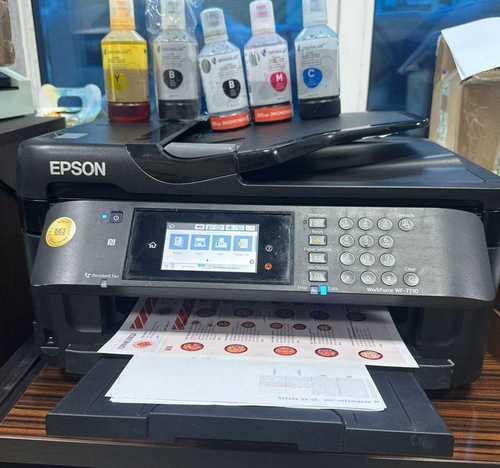 Мфу струйный epson workForce WF-7710