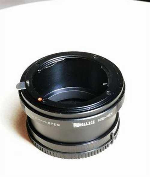 Адаптер Sony E для стекол Nikon Pentax