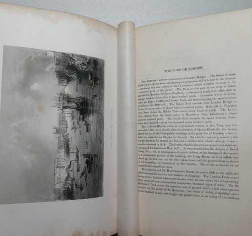 1842 год. Порты Гавани Водоёмы Пейзажи. 2в1