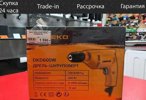 Дрель шуруповерт deko DKD 600W