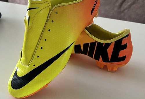 Футбольные бутсы nike mercurial