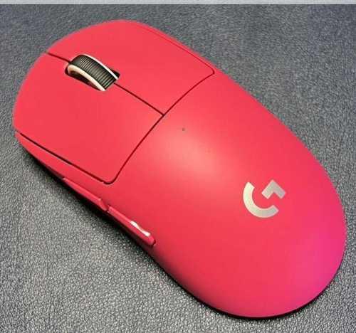 Logitech g pro x superlight red