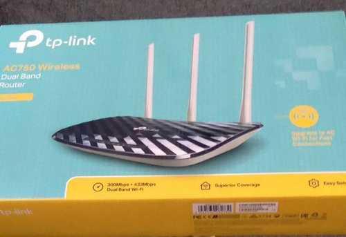 Wi-Fi Router tp-link archer c24 ac750 2 диапазона