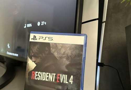 Resident evil 4 remake диск