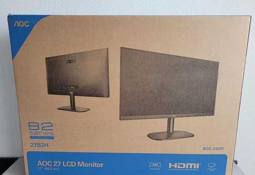 Новый монитор AOC 27B2H 75Hz 1920x1080 IPS