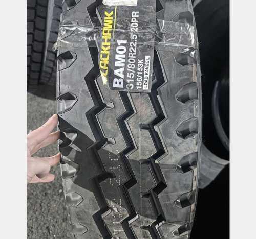 Грузовая шина 315/80R22,5 156/153K BAM01 20PR Blac