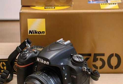 Nikon d750 + 50mm f1.8d