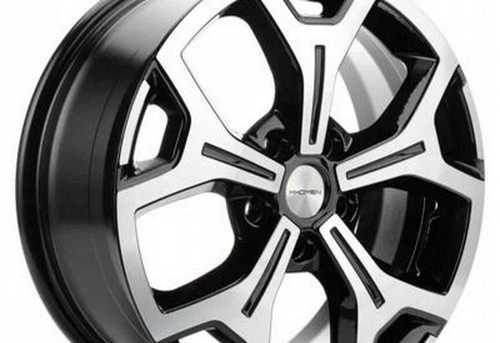 Khomen Wheels KHW1710 R17 Black-F для Toyota C-HR