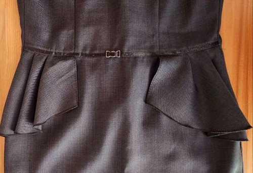 Комплект школьная форма сарафан юбка жилет