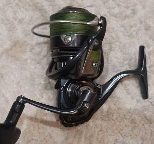 Катушка daiwa td 4012 qd с доп. шпулей