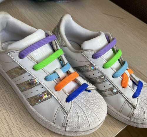 Кроссовки Adidas superstar детские 30