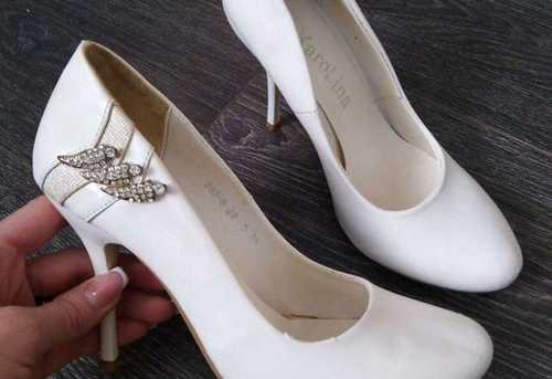 Туфли женские свадебные 36 размер