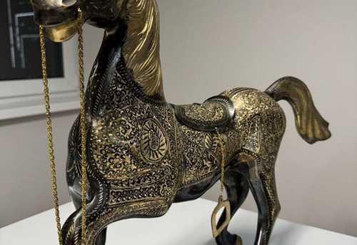 Статуэтка бронза латунь конь (лошадь)