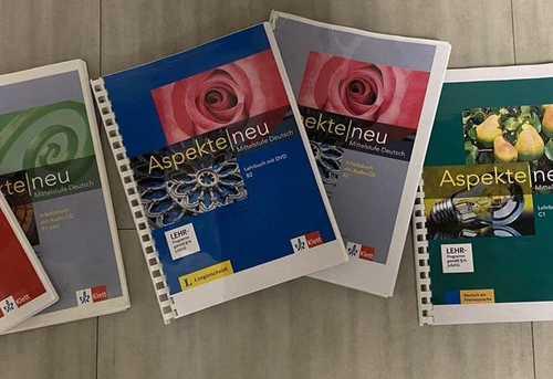 Учебники Aspekte Neu Lehrbuch+Arbeitsbuch B1,B2,C1