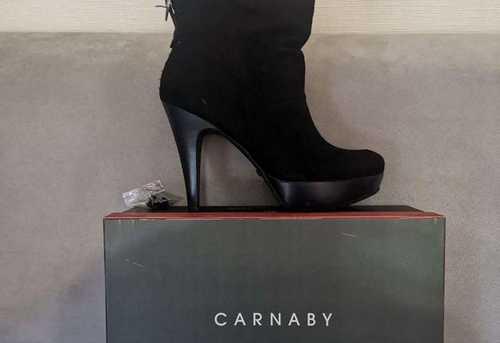 Ботильоны carnaby замша