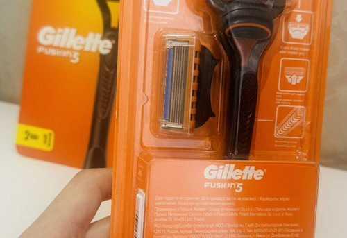 Gillette набор станок+ 2 кассеты Оригинал