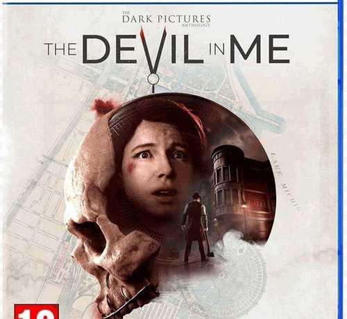 Devil in me ps5 игра, диск