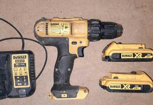 Шуруповерт dewalt dcd 771 б/у