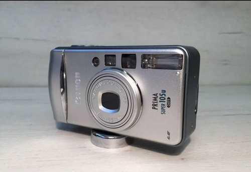 Пленочный фотоаппарат canon prima super 105U