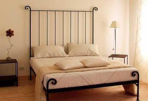 Кровать двухспальная кованная