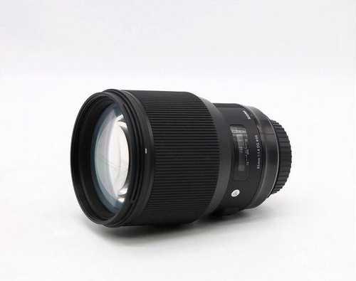 Sigma AF 85mm f/1.4 DG HSM Art Canon EF в упаковке