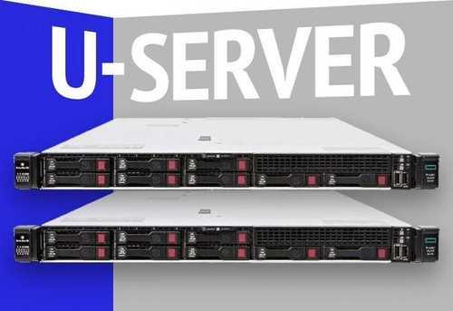Сервер HPE DL360 G10 8S 6161 HiP 512G P408i-a 500W